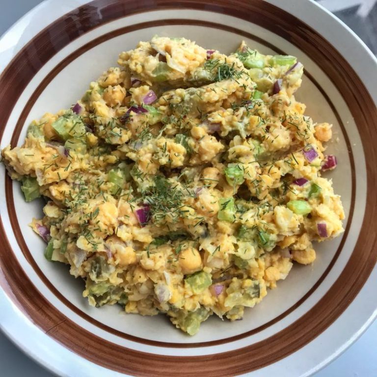 Smashed Chickpea Salad